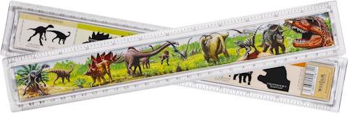 Dinosaur Timeline Ruler – 30cm – Museum Gift Shop