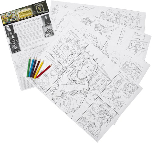 Victorian Educational Colouring Posters – Museum Gift Shop